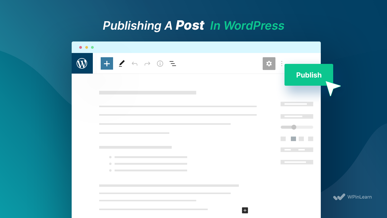 How Do I Publish A Post In WordPress 2022 WPinLearn