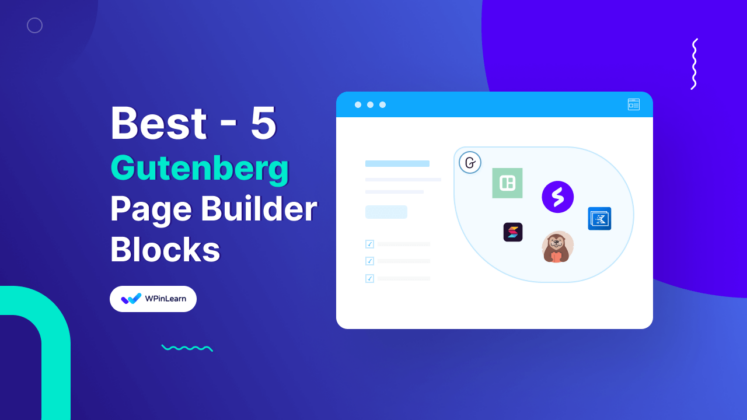 Best 5 Gutenberg Page Builder Plugins (Updated List) - WPinLearn