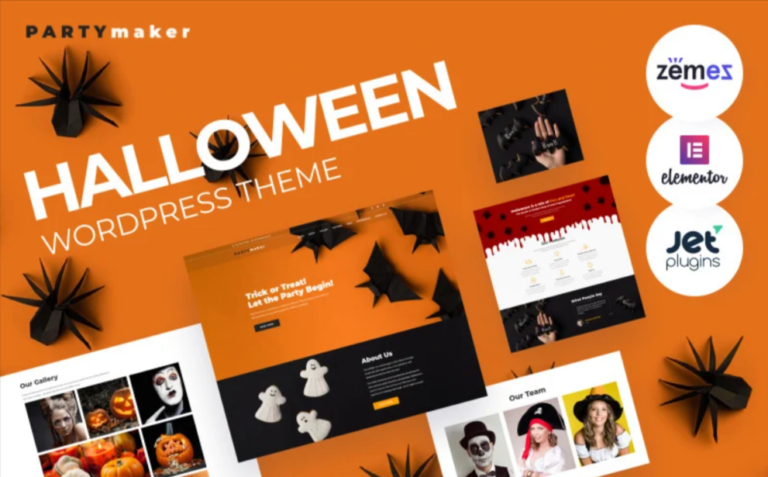 Top 10 Halloween Website Templates And Themes For WordPress - WPinLearn